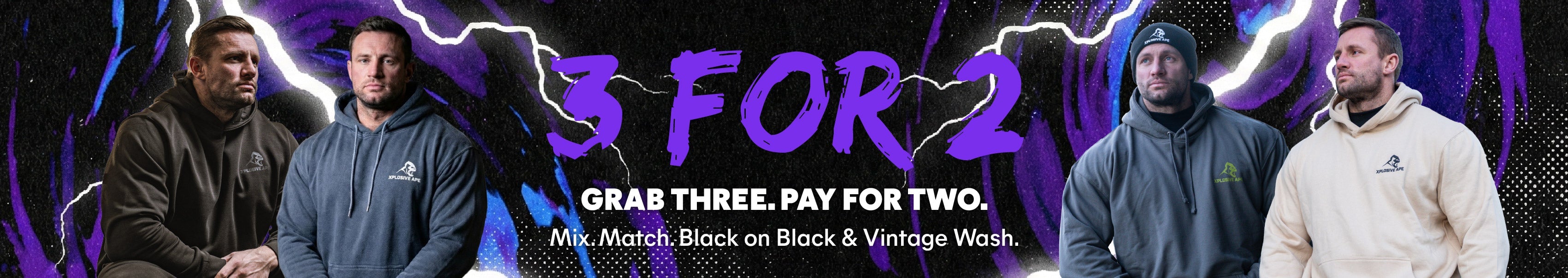 3 For 2 – Xplosive Ape
