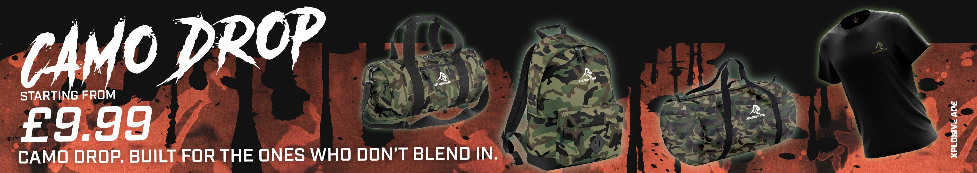 Camo Drop – Xplosive Ape
