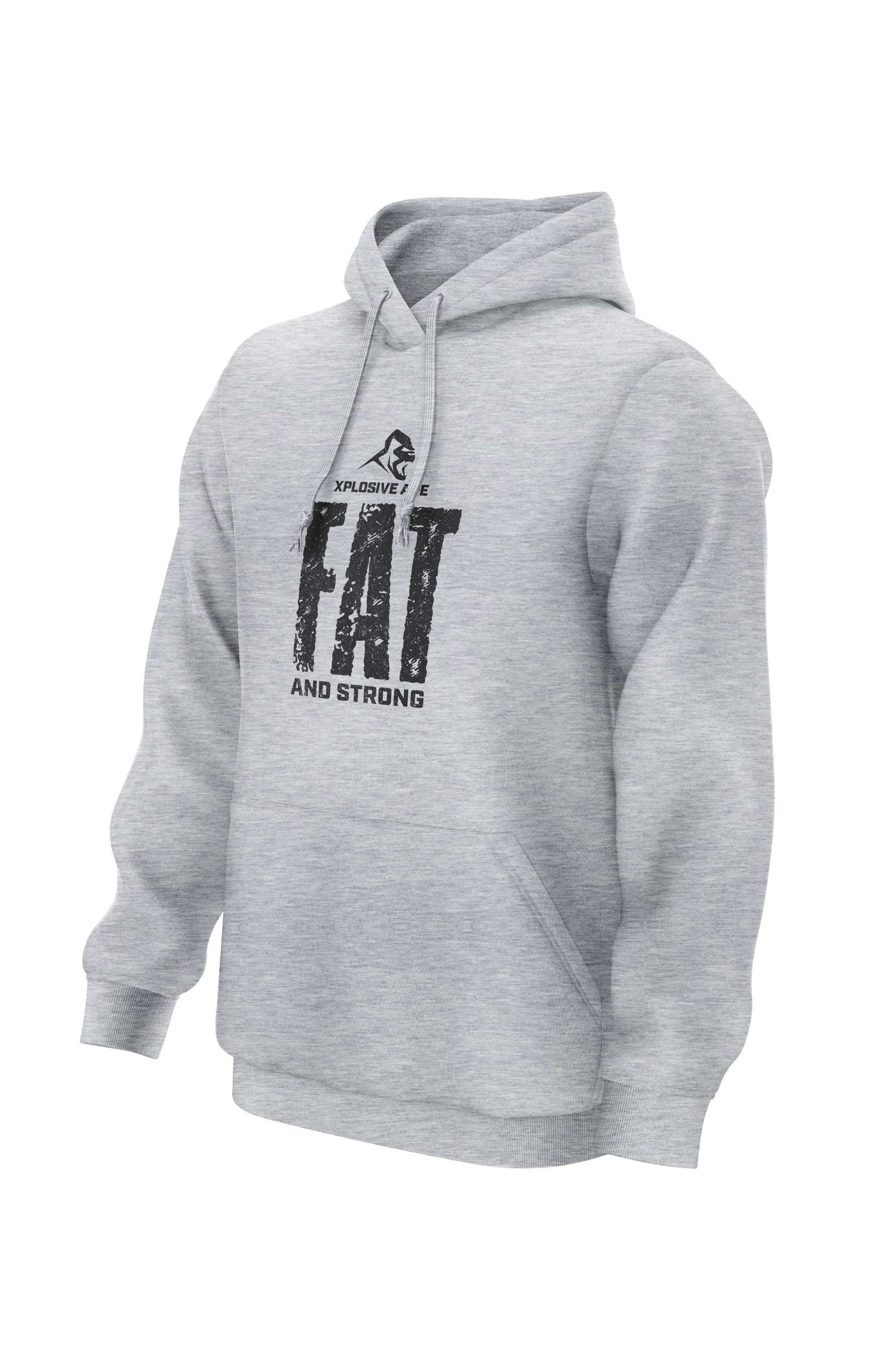 XAPE Fat And Strong V2 String Hoodie - Sports Grey – Xplosive Ape